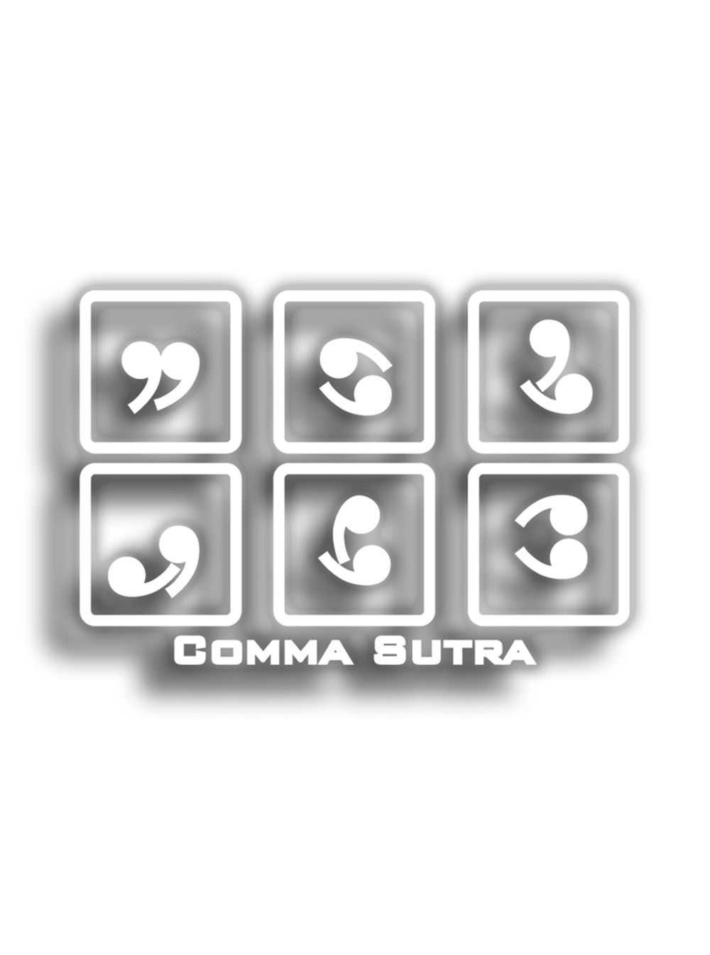 Comma Sutra – Stickermess