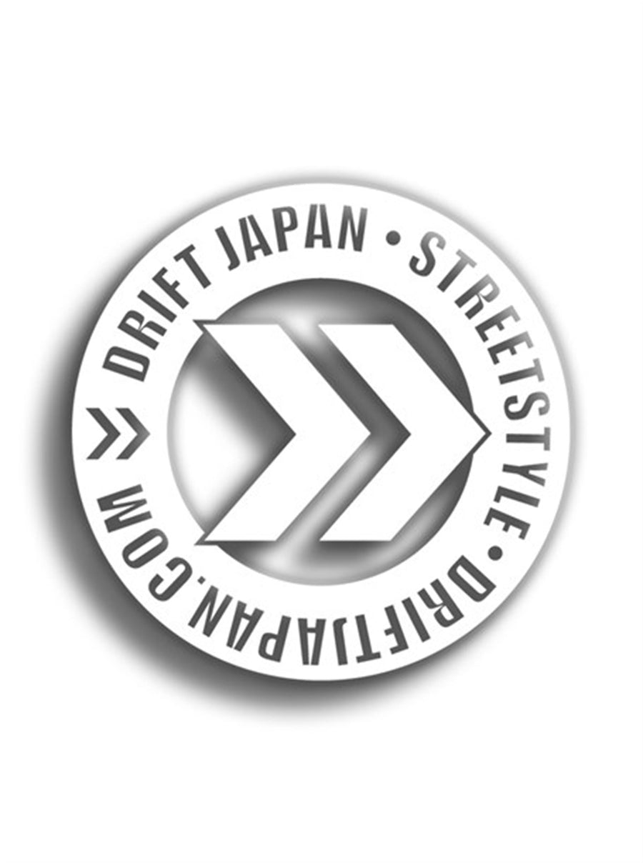 Drift Japan 9x9 cm Siyah Sticker – Stickermess