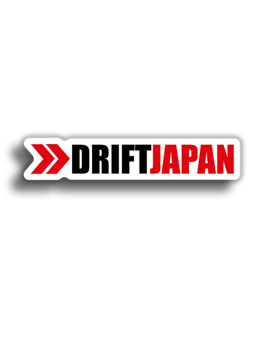 Drift Japan 10x2 cm Sticker – Stickermess