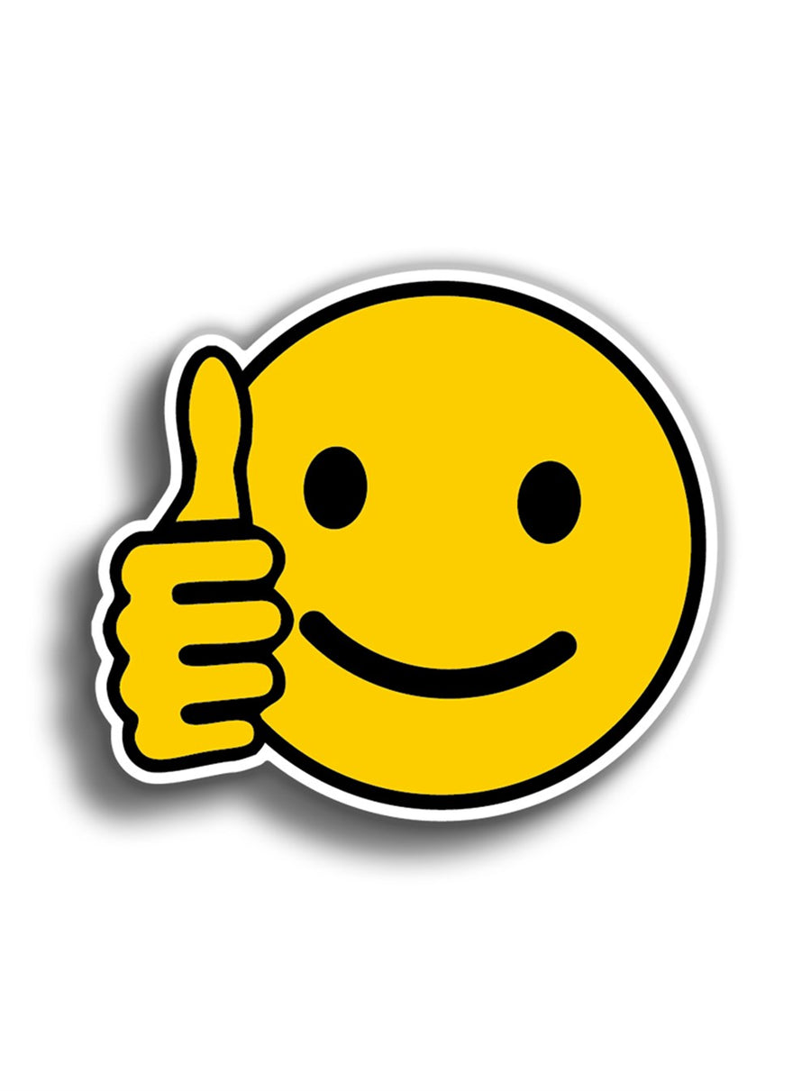 Emoji Okay 9x9 cm Sticker – Stickermess