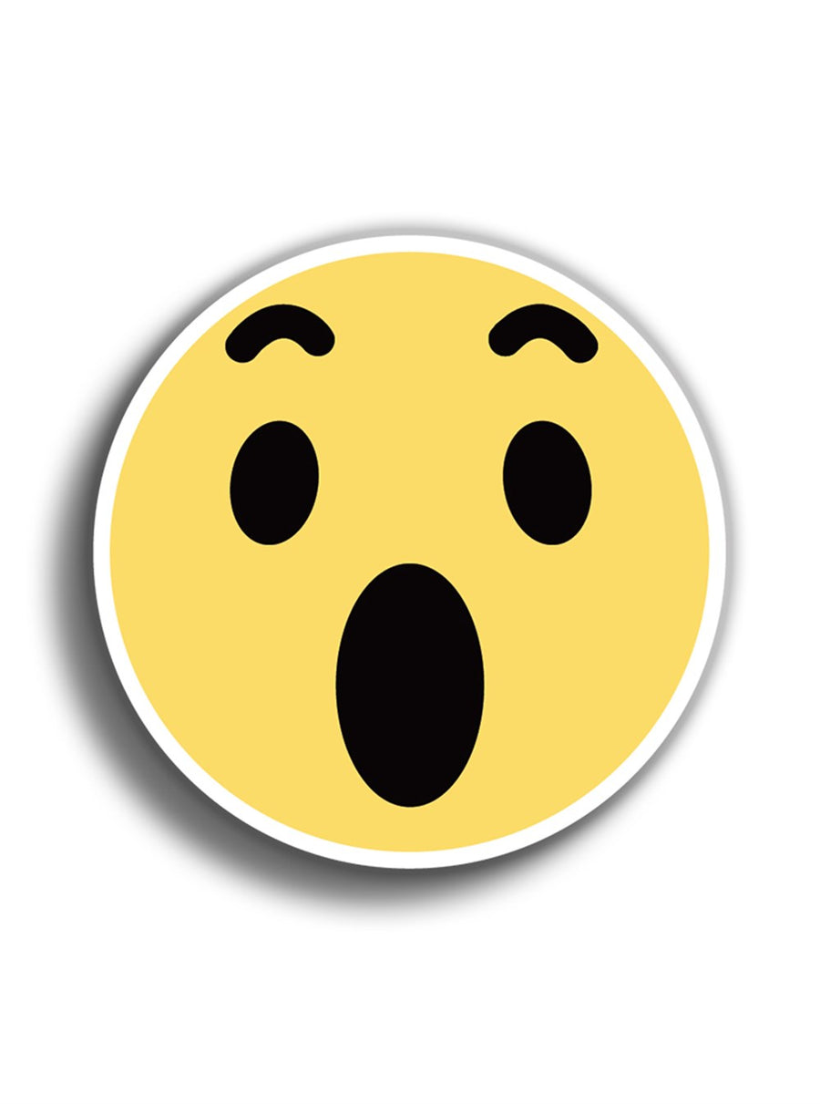 Emoji Şaşkın 9x9 cm Sticker – Stickermess