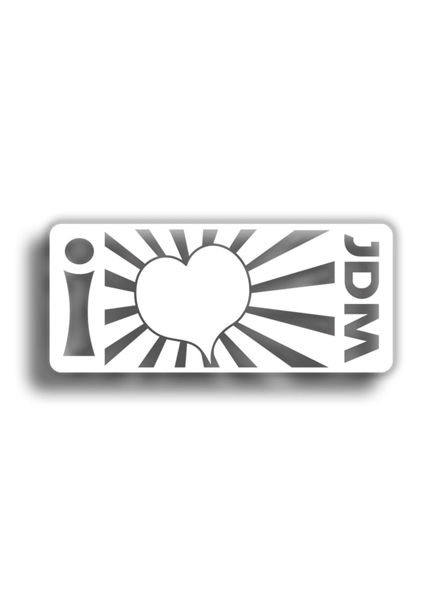 I Love JDM – Stickermess